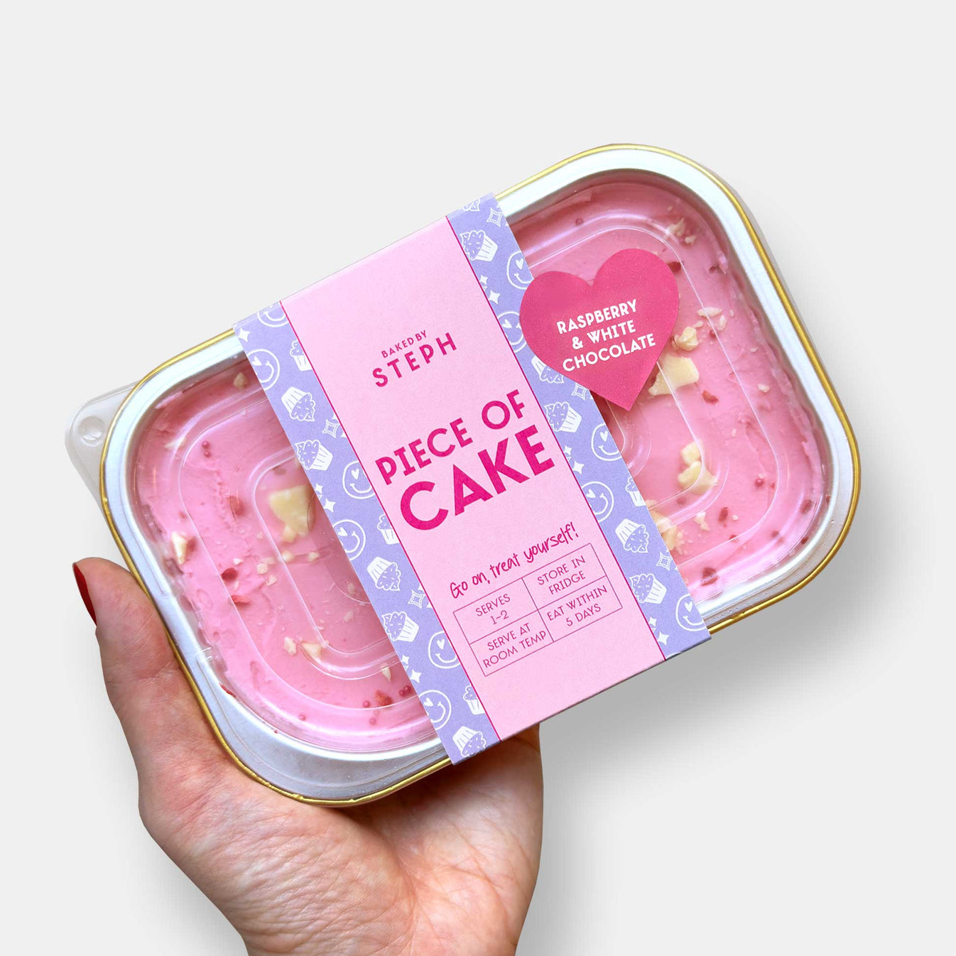Piece of Cake Postable Cake Box Raspberry & White Chocolate | Best ...