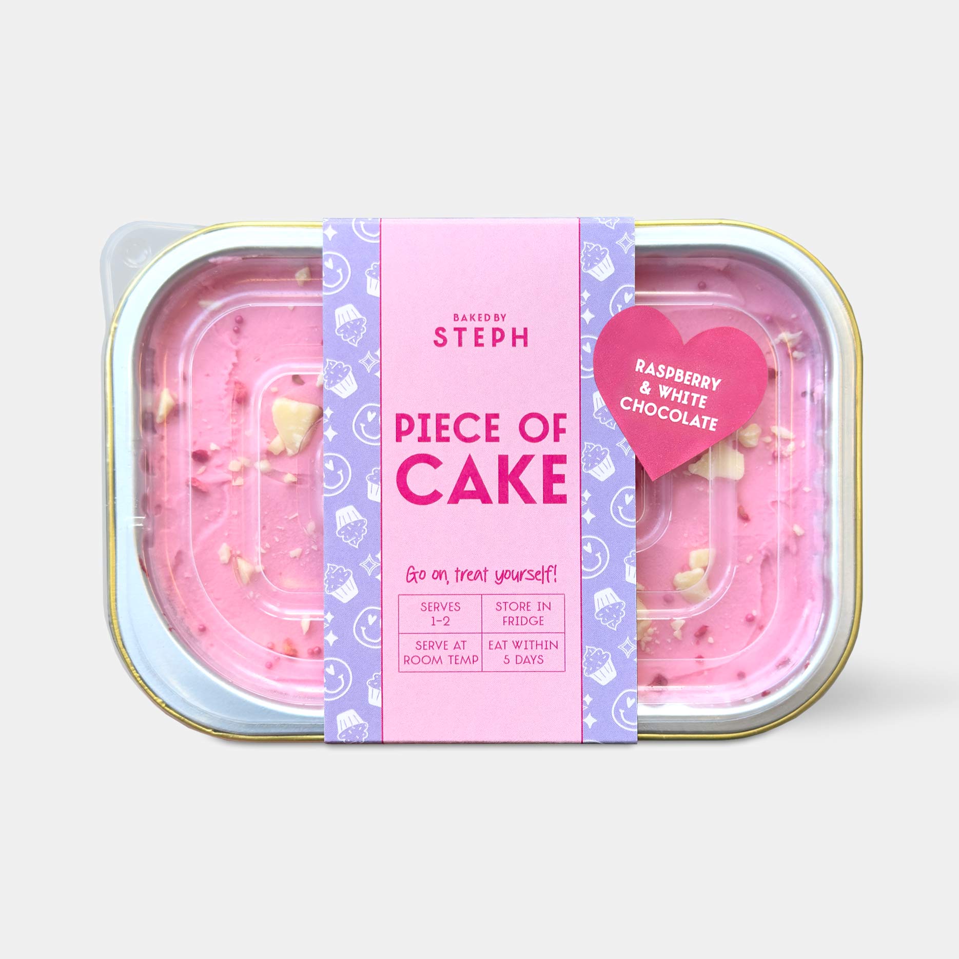 Piece of Cake Postable Cake Box Raspberry & White Chocolate by Baked By ...