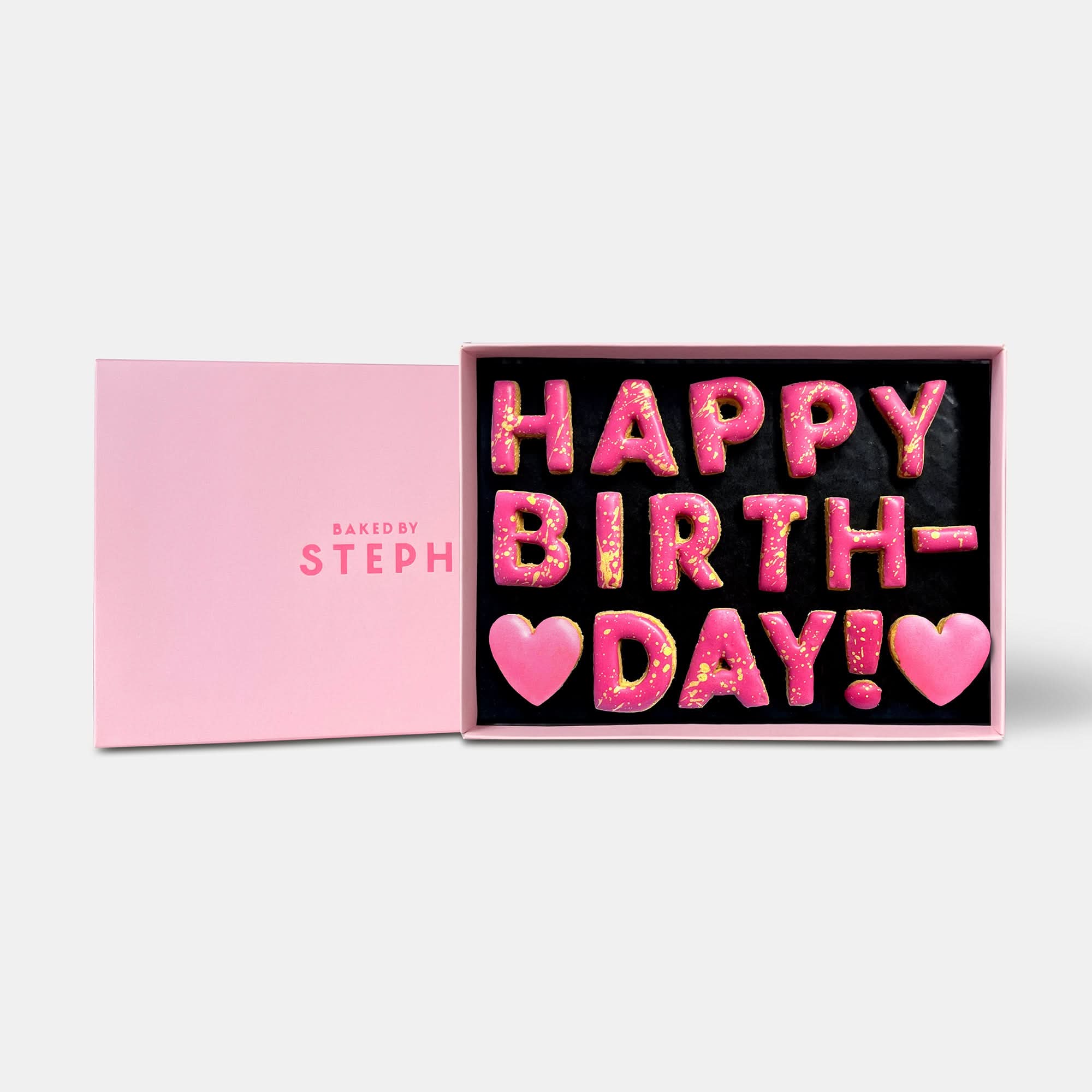 Birthday Cookie Gifts | Letterbox Biscuits | Baked by Steph
